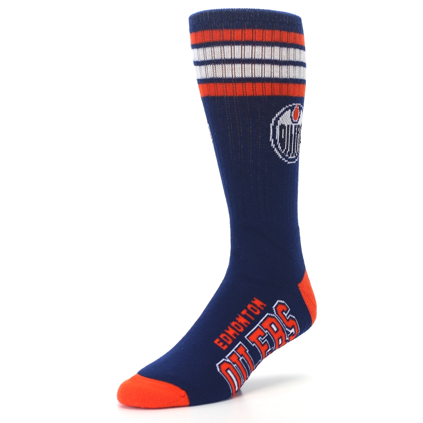 Edmonton Oilers Socks - Men's Athletic Crew Socks