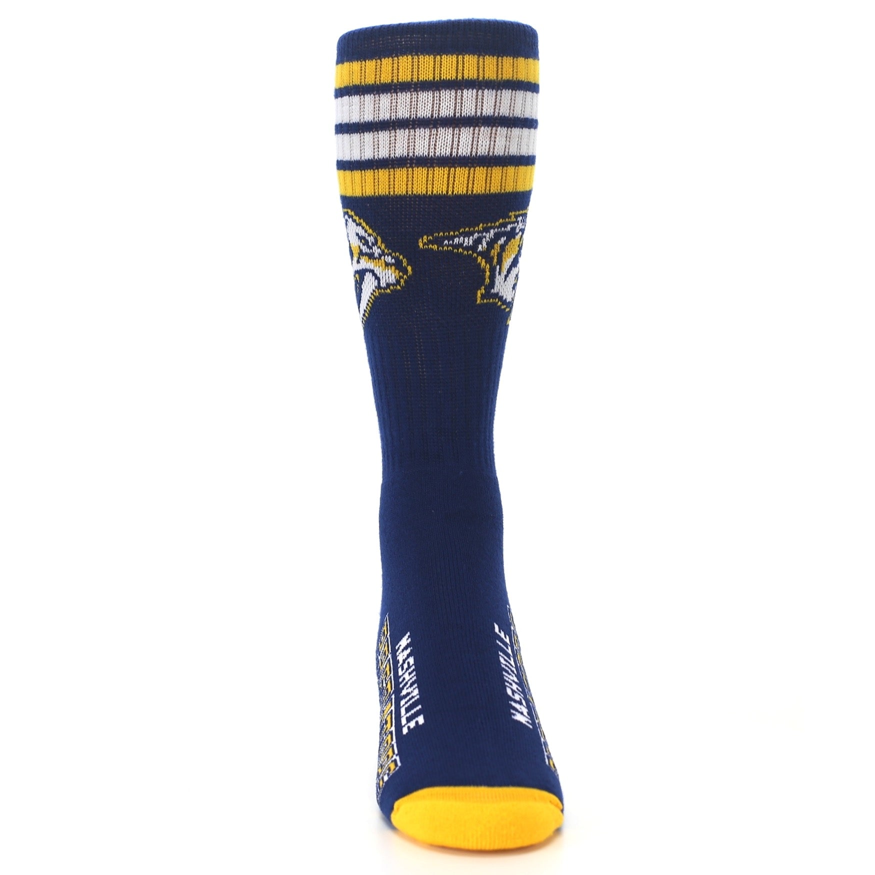Nashville Predators Socks - Men's Athletic Crew Socks