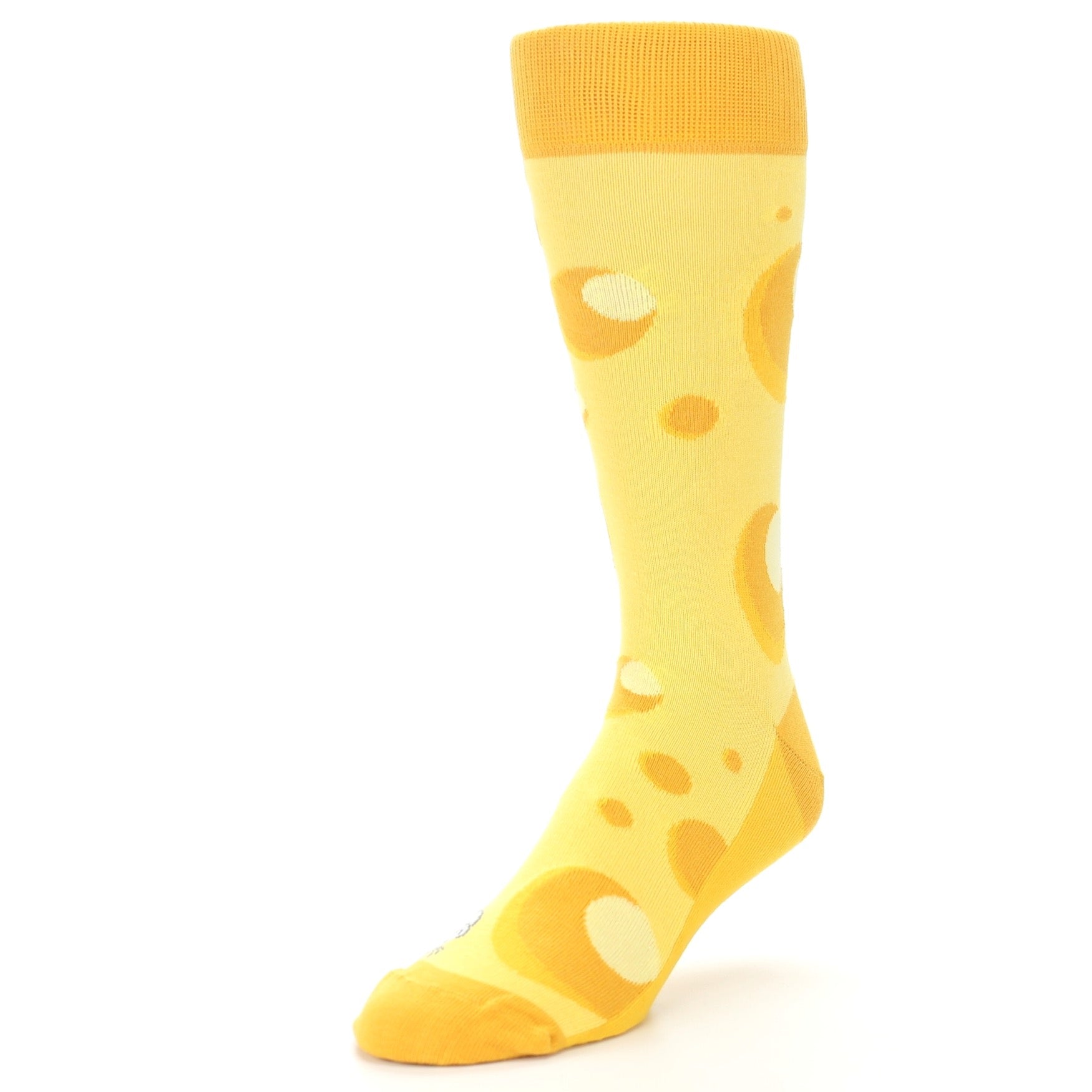 Cheese Socks - Men's Novelty Dress Socks