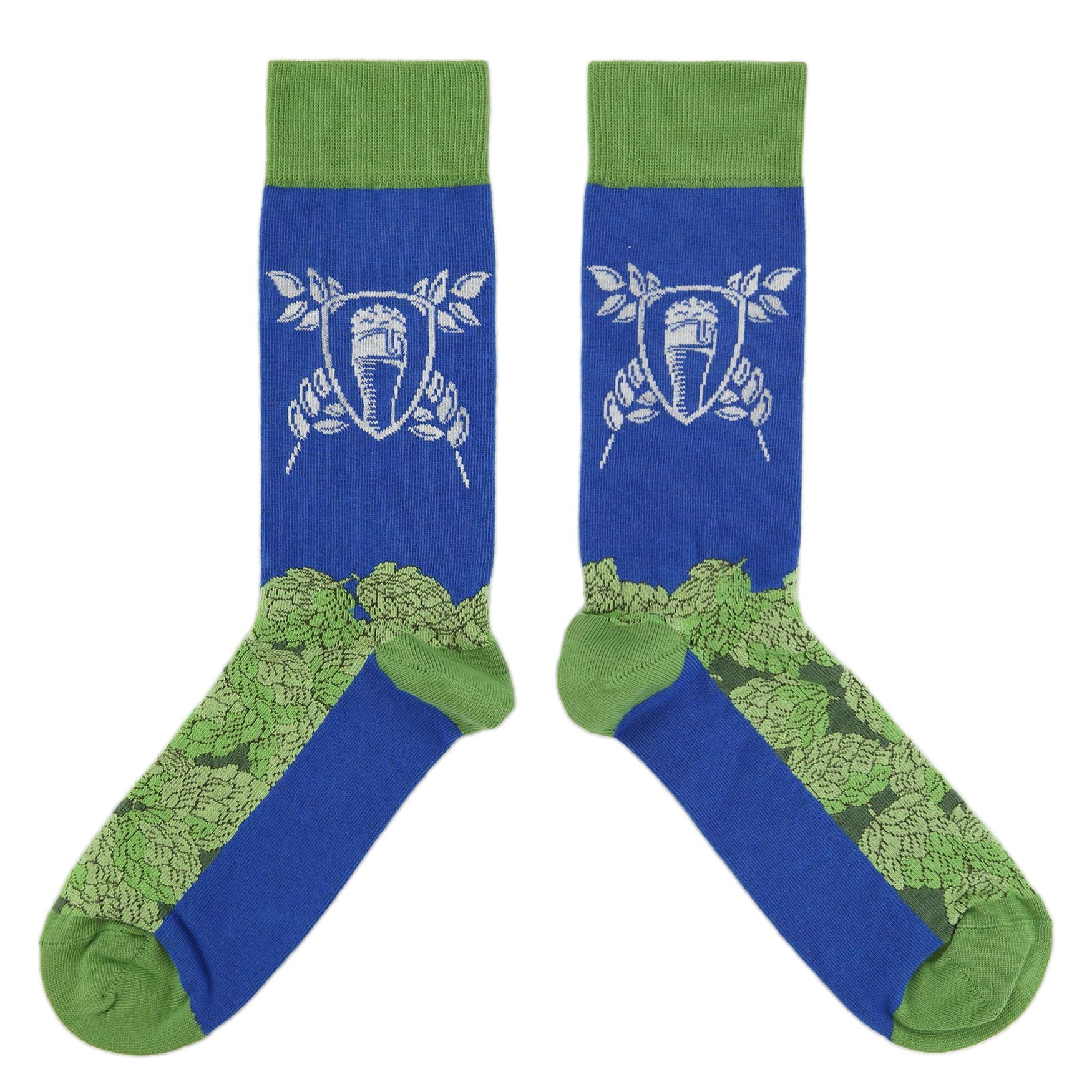 Beer Hops Socks - Men's Novelty Dress Socks