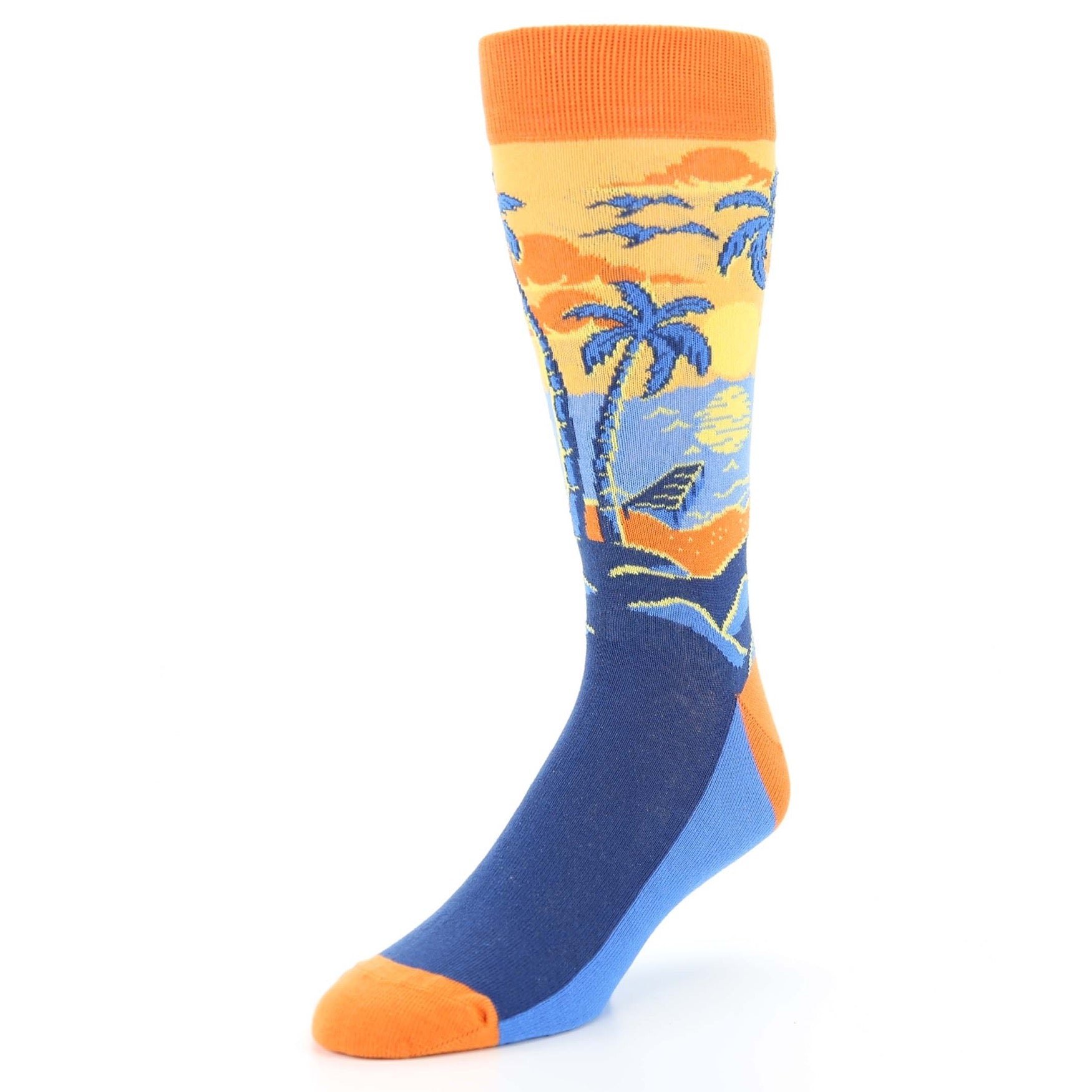 Sunset Socks - Men's Novelty Dress Socks