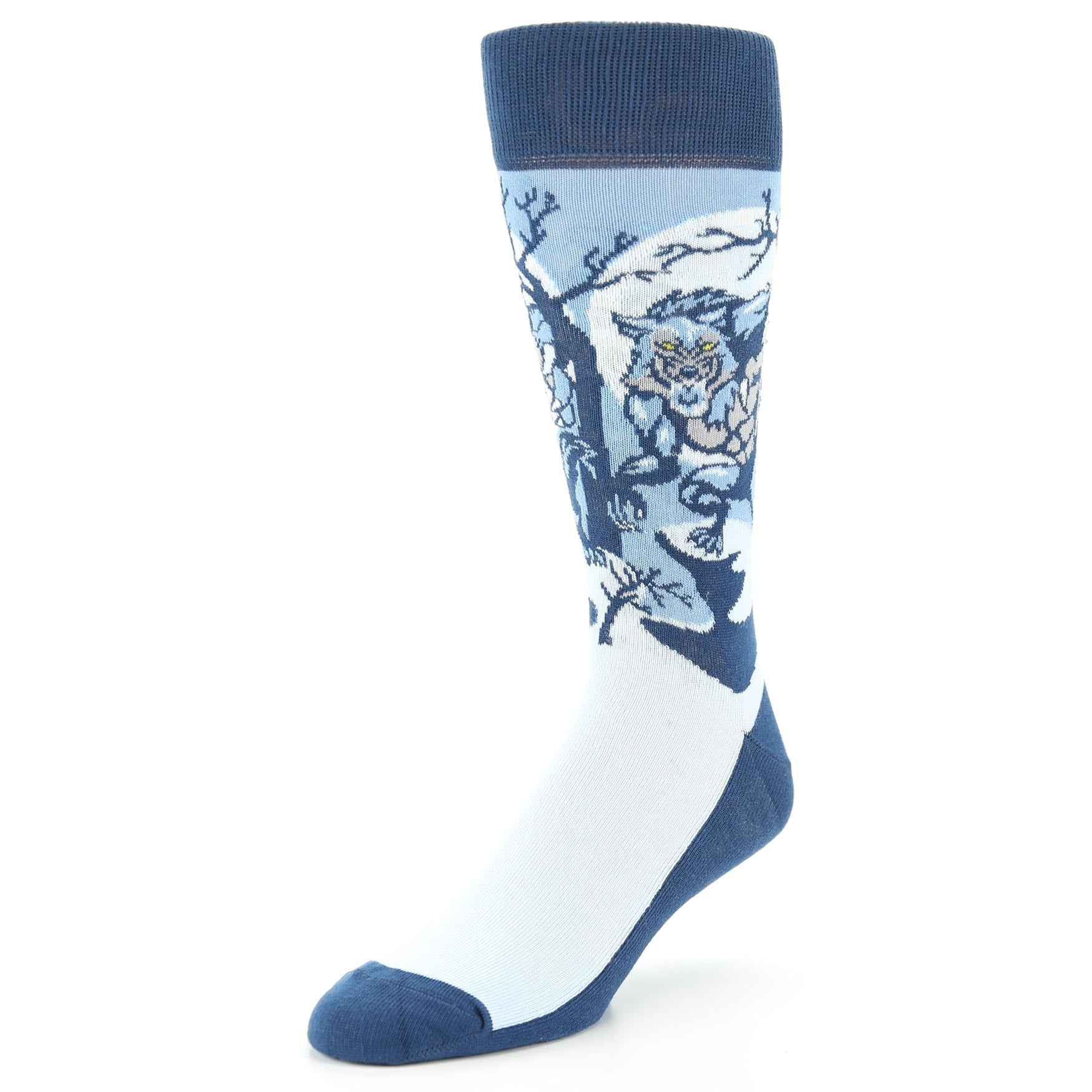 Werewolf Socks - Men's Novelty Dress Socks