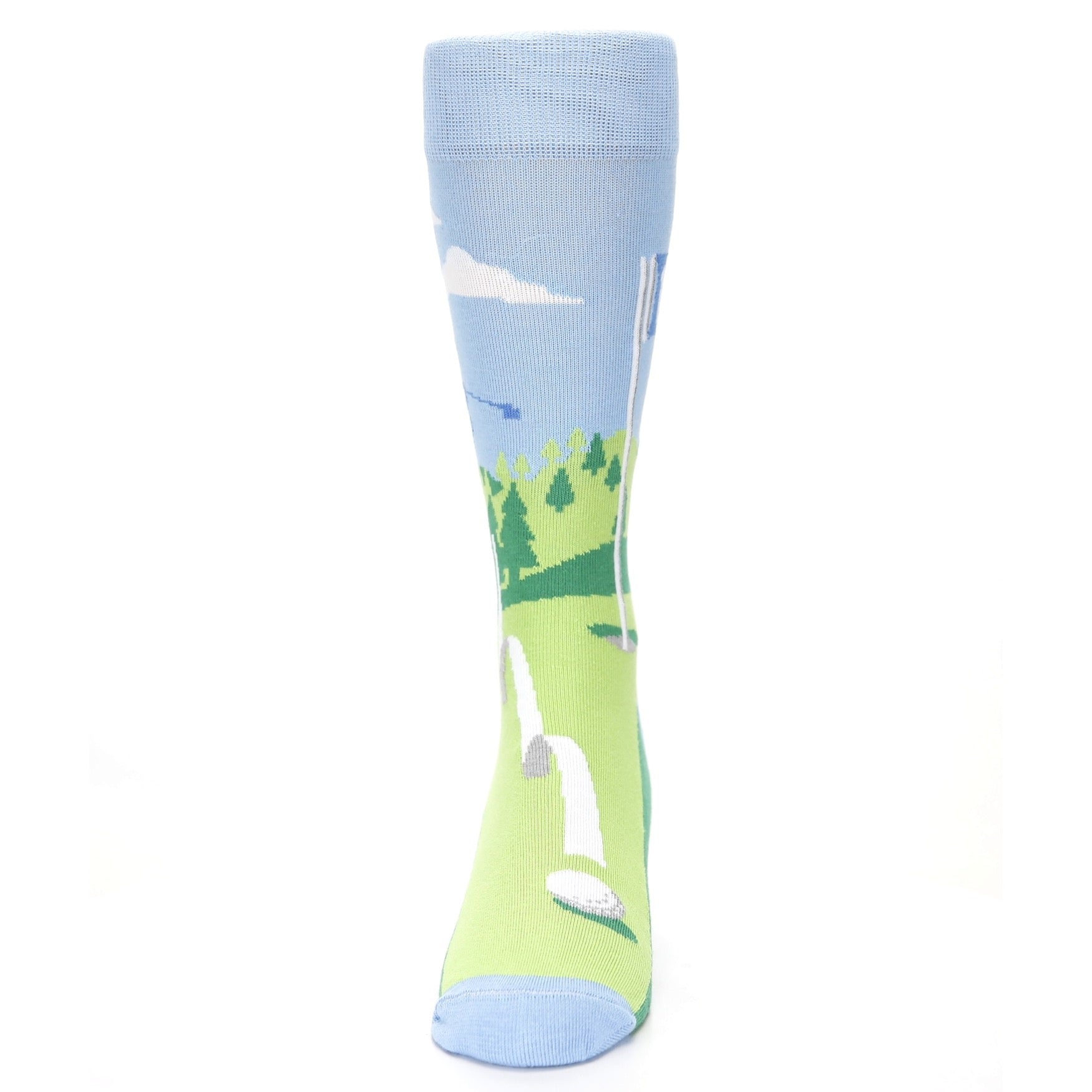 Golf Swing Socks - USA Made - Men's Novelty Socks